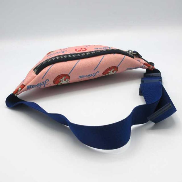 グッチ バッグ ショルダーバッグ GUCCI × The jetsons 宇宙家族ジェットソン キッズ ジュニア ベルトバッグ ボディバッグ ミニバッグ 502095 (ライトサーモンピンク系) ブティックライン 子供用 大人兼用 グッチ バッグ ショルダーバッグ GUCCI × The jetsons 宇宙家族