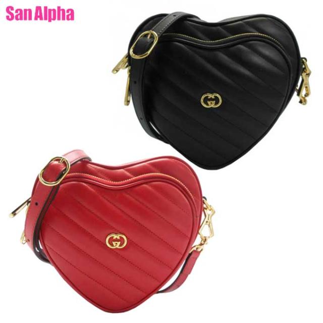 グッチ バッグ ショルダーバッグ GUCCI インターロッキングG ハート ミニ ショルダー 斜め掛け 751628 AACCL ブティックライン レディース
