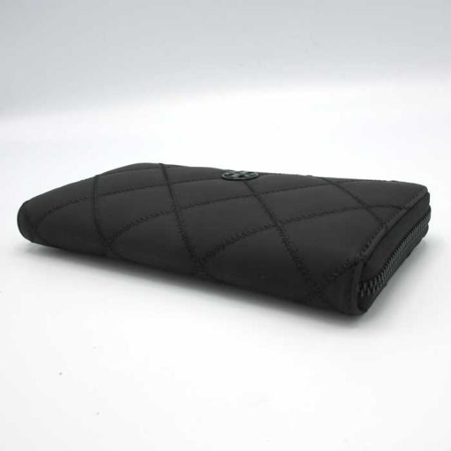 トリーバーチ 財布 長財布 TORY BURCH ウィラ マトラッセ キルティング調 アコーディオン ジップ アラウンド 160773 0724 001 (ブラック) アウトレット レディース トリーバーチ 財布 長財布 TORY BURCH ウィラ マトラッセ キルティング