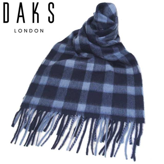 ダックス DAKS アパレル メンズ レディース 04129 カシミヤ チェック柄  マフラー 薄手 ARRAN