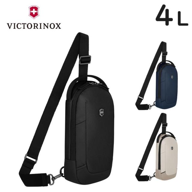 ビクトリノックス アルトモント モダン スリングバッグ (4L) ボディバッグ 再生素材 抗菌裏地 撥水 653539 653540 653541
