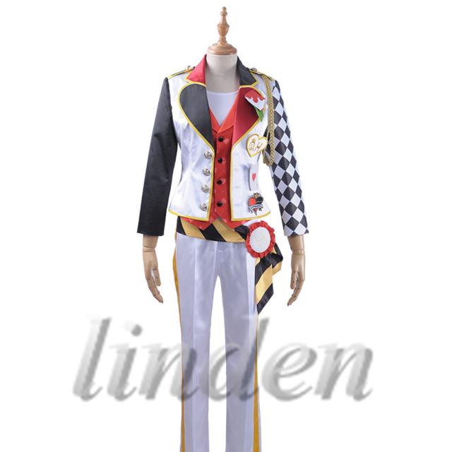 [linden]  ツイステッドワンダーランド ツイステ ふしぎの国のアリス エース・トラッポラ 風 コスプレ コスチューム 仮装 cosplay