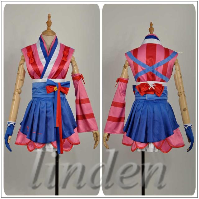 [linden] ラブライブ!サンシャイン!! Sunshine!!　aqours 未熟DREAMER  黒澤ダイヤ 風 コスプレ衣装 着物 LoveLive! コスチューム 仮装