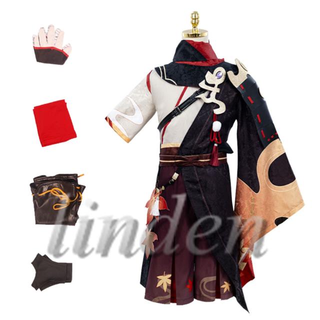 [linden] 原神 げんしん 【非公式/二次創作】 楓原万葉 かえではらかずは コスプレ衣装 コスチューム cosplay イベント 演出服