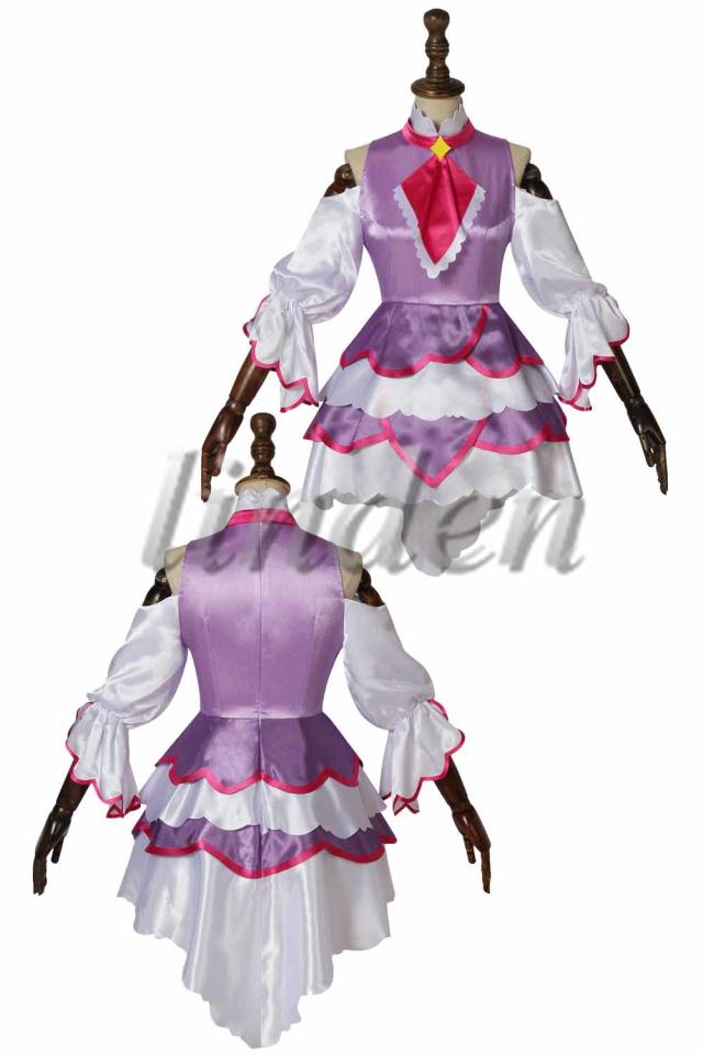 [linden] HuGっと!プリキュア    ルールー　アムール   キュアアムール　風　コスプレ　コスチューム 仮装 cosplay linden] HuGっと!プリキュア ルールー アムール キュアアムール 風