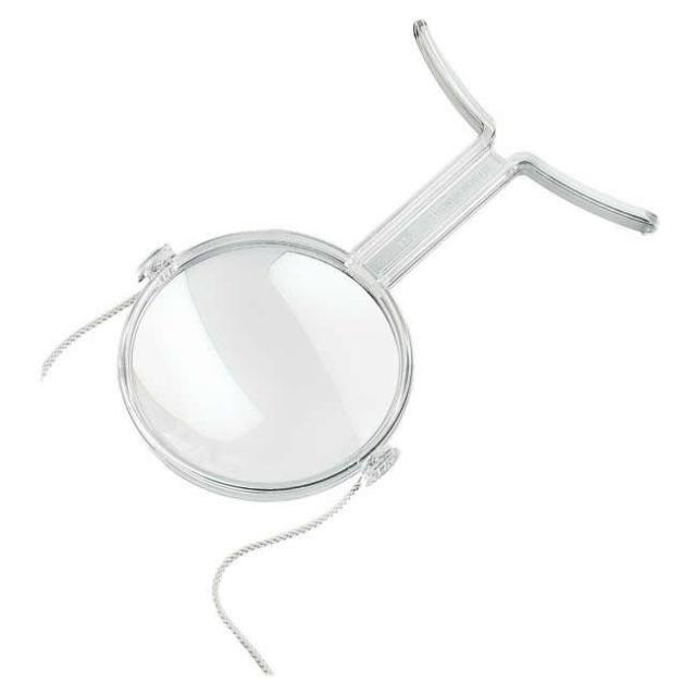 2677　エッシェンバッハ　ネックルーペ丸2倍【同梱・代引不可】