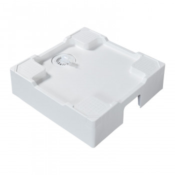 テクノテック 洗濯機用床上配管対応防水パン TPR640-W3-FN 開口有専用排水トラップ付専用フレキ無 ニューホワイト【メーカー直送】代引き・銀行振込前払い・同梱不可