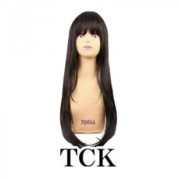 送料無料  ルーセントストレートロング A-707 耐熱 TCK ショコラブラック  透明感を醸し出すシンプルストレートロング!