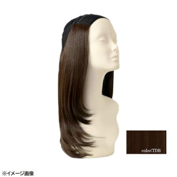 送料無料  プリシラ アンダー帽子ウィッグ ミディアムストレート 耐熱 ダークブラウン BO-22-TDB  レイヤーたっぷりの軽めストレート