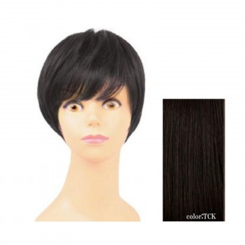 送料無料  ★プリシラ 帽子ウィッグフィットショート耐熱 ショコラブラック BO-12-TCK  ジェンダーレスで使えるショート