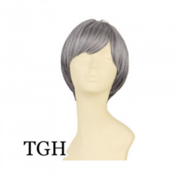 送料無料  ★プリシラ 帽子ウィッグリラックスショート 耐熱 グレイヘア BO-01-TGH  合わせやすいベーシックな短めショート