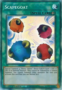 遊戯王 英語(EU版) TAMA-EN043 スケープ・ゴート/Scapegoat (コレクターズレア） ランクAの通販はau PAY マーケット - トレカ道 | au PAY マーケット ...