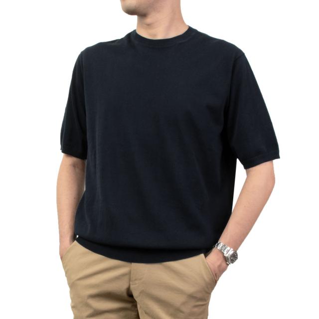 CHOYA URBAN STYLE  サマーニット クルーネック 天竺編み 天竺ニット 半袖 夏 ネ【CUC600-155】