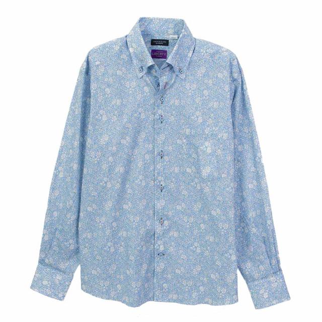 リバティプリント カペル･ペッパー タナローン ＜CAPEL PEPPER＞ ブルー 花柄 フラワー【RLD925-950】