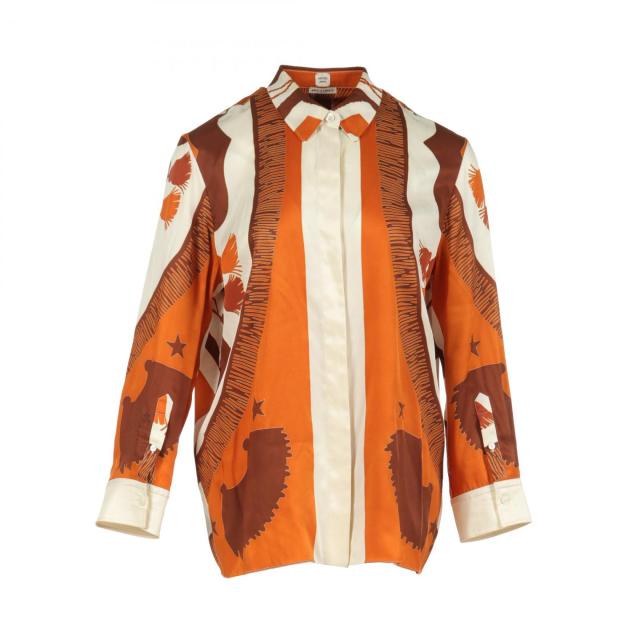 HERMES エルメス シルクブラウス エルメス HERMES ブラウス 衣料品