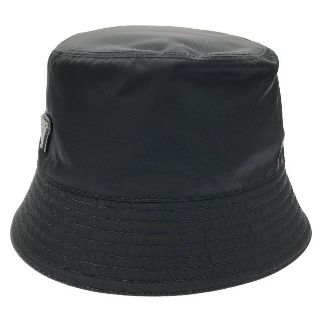 プラダ PRADA ハット ハット 帽子 ナイロン レディース ブラック系 2HC1372DMIF0002L 【新品】