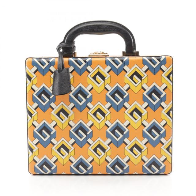 グッチ GUCCI ポーカーセット ジオメトリックG アクセサリー レザー メンズ レディース オレンジ系 / マルチカラー 66241 【中古】