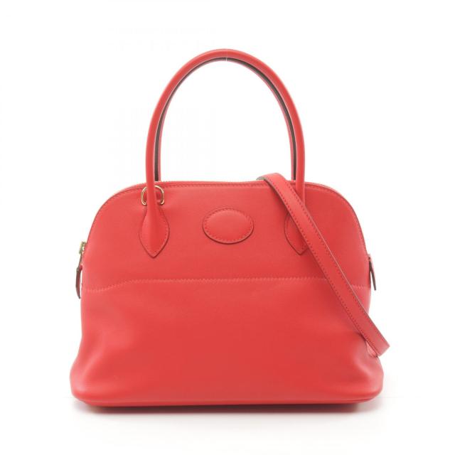 エルメス HERMES ボリード27 ハンドバッグ バッグ ヴォースイフト ヴォースイフト レディース レッド系 【中古】