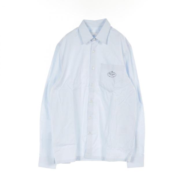 プラダ PRADA 衣料品 トップス コットン メンズ ブルー系 UCN425 【中古】