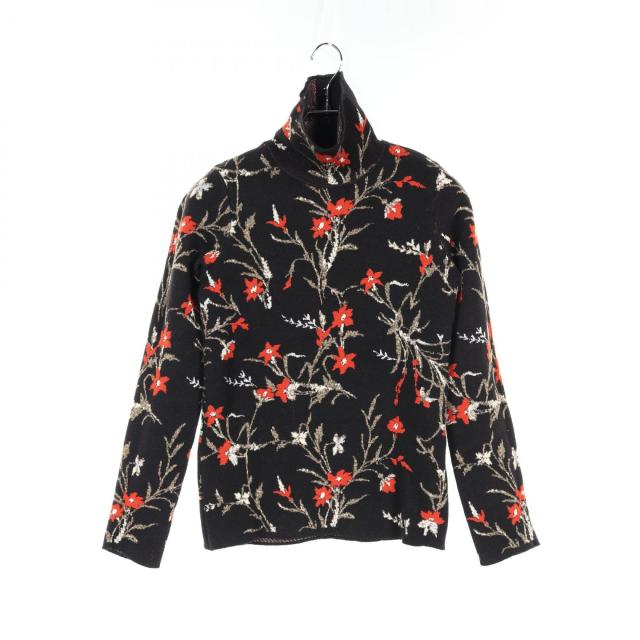 バレンシアガ BALENCIAGA ニット 衣料品 トップス ウール レディース ブラック系 / マルチカラー 【中古】