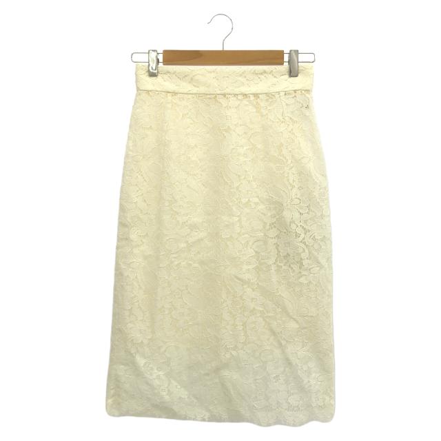 ドルチェアンドガッバーナ DOLCE & GABBANA スカート 衣料品 ボトムス ナイロン レディース ホワイト系 【中古】