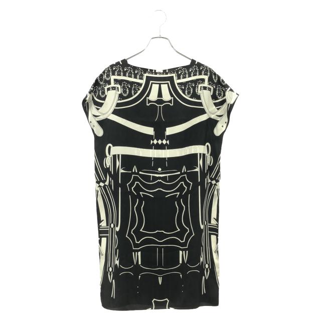 エルメス HERMES ワンピース 衣料品 トップス シルク レディース ブラック系 【中古】