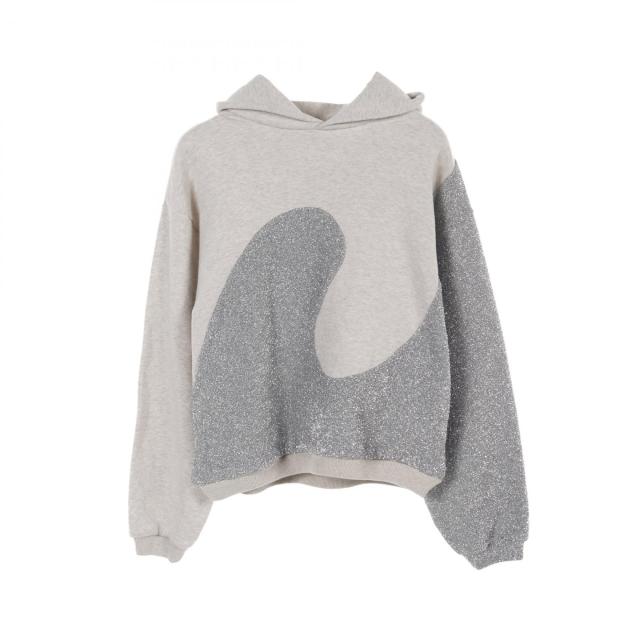 ディオール Dior DIOR × ERL パーカー 衣料品 トップス コットン ポリエステル メンズ グレー系 / シルバー系 313J646A0815 【中古】