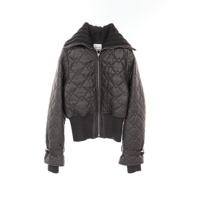 エルメス HERMES ブルゾン 衣料品 アウター レザー レディース ブラウン系 【中古】