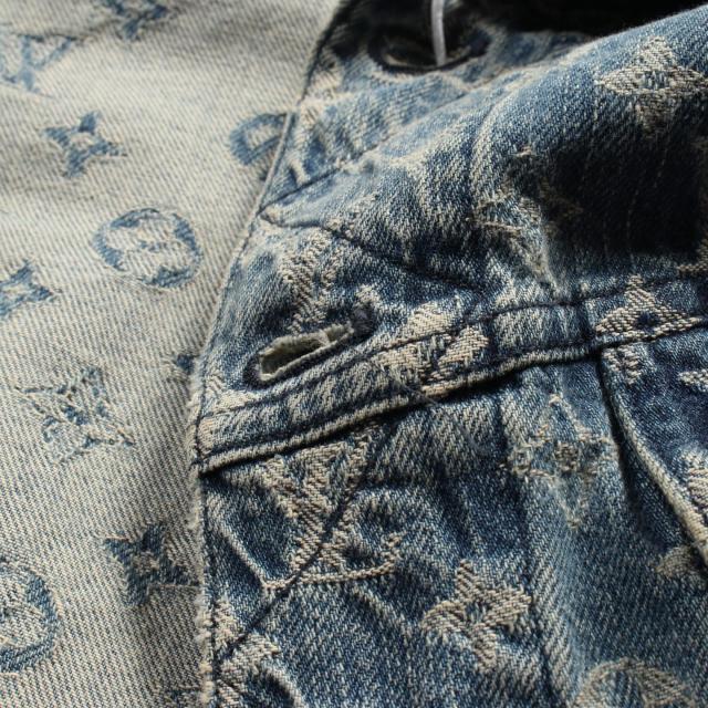 ルイ・ヴィトン LOUIS VUITTON デニムジャケット × Supreme モノグラム