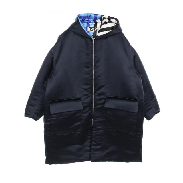 ティーエスティーエス TSTS DUALITY PADDED COAT 衣料品 アウター ポリエステル メンズ ネイビー系 / ブルー系 / マルチカラー 【中古】