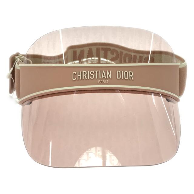 ディオール Dior サンバイザー サンバイザー 帽子 レディース ピンク系 【中古】