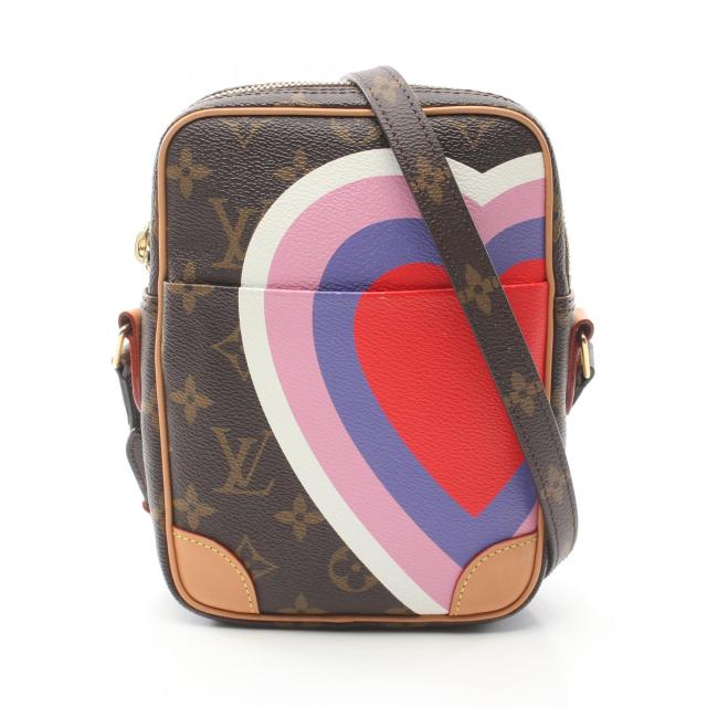 ルイ・ヴィトン LOUIS VUITTON パナム セット ショルダーバッグ バッグ PVCコーティングキャンバス レザー ゲーム・オン・モノグラム レディース ブラウン系 / マルチカラー M57450 【中古】