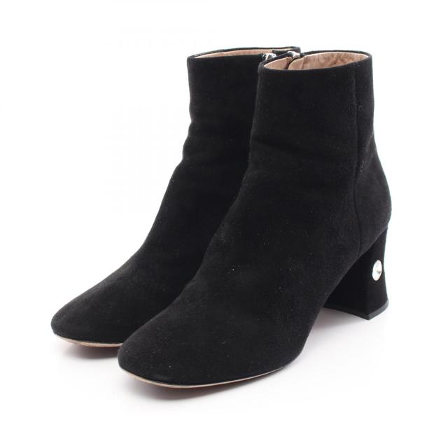 ミュウ ミュウ Miu Miu ブーツ ブーツ 靴 スウェード レディース ブラック系 【中古】