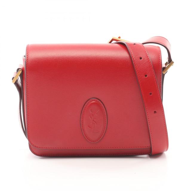 サンローラン SAINT LAURENT LE 61 ショルダーバッグ バッグ レザー レディース レッド系 568569 【中古】