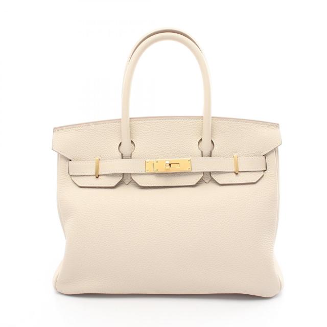 エルメス HERMES バーキン30 ハンドバッグ バッグ トリヨンクレマンス トリヨンクレマンス レディース ベージュ系 027633CC 【中古】