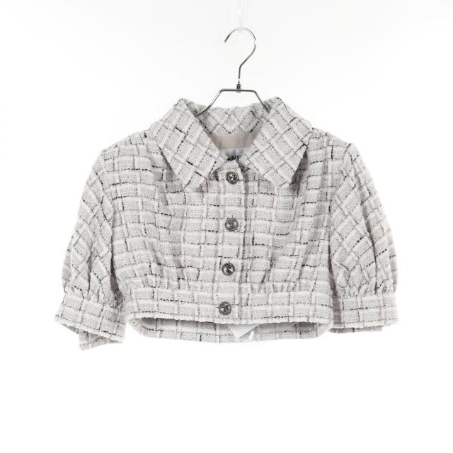 シャネル CHANEL 衣料品 アウター ポリエステル / レーヨン / コットン レディース グレー系 P71855V63403 【中古】