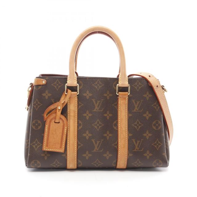 ルイ・ヴィトン LOUIS VUITTON スフロBB ハンドバッグ バッグ PVCコーティングキャンバス レザー モノグラム レディース ブラウン系 M44815 【中古】