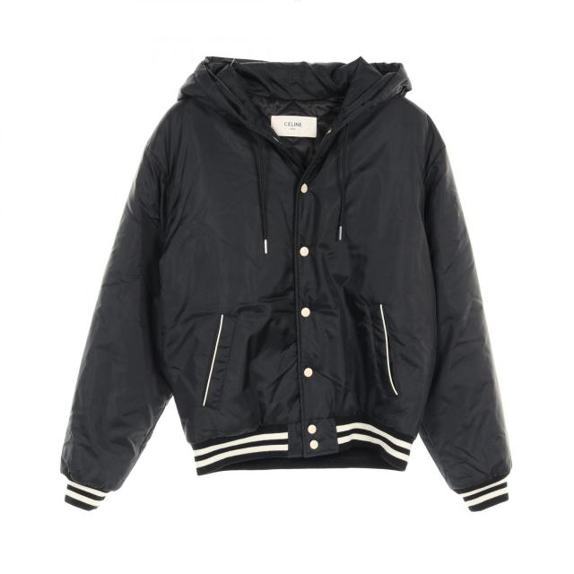 セリーヌ CELINE ブルゾン 衣料品 アウター ナイロン メンズ ブラック系 / ホワイト系 2W436495M 【中古】