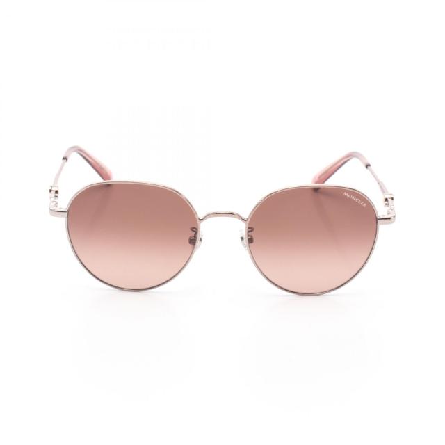 モンクレール MONCLER サングラス 衣料品 メタル / プラスチック レディース シルバー系 / ピンク系 0236K34F 【新品】