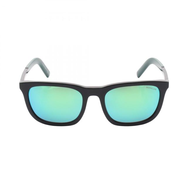 モンクレール MONCLER サングラス 衣料品 プラスチック メンズ ブラック系 / グリーン系 029001Q 【新品】