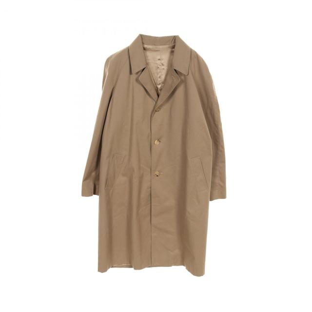 セリーヌ CELINE オーバーサイズ マックコート 衣料品 アウター ポリエステル / コットン メンズ ベージュ系 【中古】
