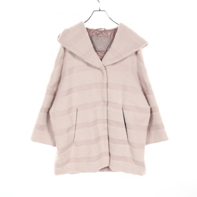 ヘルノ Herno RESORT 衣料品 アウター ウール アルパカ レディース ピンク系 【中古】