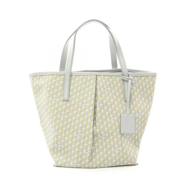 モラビト MORABITO オートグラフPM トートバッグ バッグ PVCコーティングキャンバス レザー レディース グレー系 / マルチカラー 【中古】