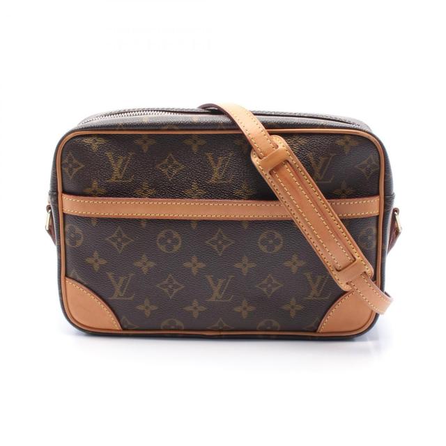 ルイ・ヴィトン LOUIS VUITTON トロカデロ27 ショルダーバッグ バッグ PVCコーティングキャンバス レザー モノグラム レディース ブラウン系 M51274 【中古】