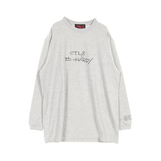 カタリスト CVTVLIST CVTVLIST × Ed Hardy カットソー 衣料品 トップス コットン メンズ グレー系 210111EH06 【中古】