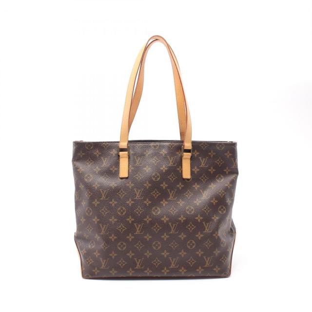 ルイ・ヴィトン LOUIS VUITTON カバメゾ トートバッグ バッグ PVCコーティングキャンバス レザー モノグラム レディース ブラウン系 M51151 【中古】