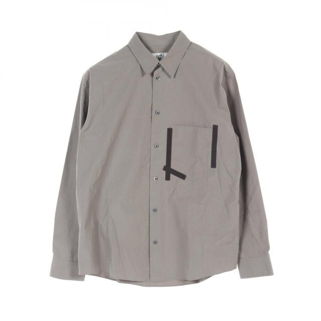 エルメス HERMES 衣料品 トップス コットン メンズ グレー系 【中古】