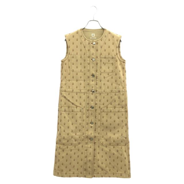 エルメス HERMES ジレ 衣料品 トップス コットン レディース ベージュ系 【中古】