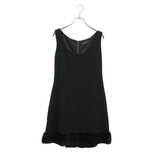 フォクシー FOXEY ワンピース ワンピース 衣料品 トップス ウール レディース ブラック系 【中古】