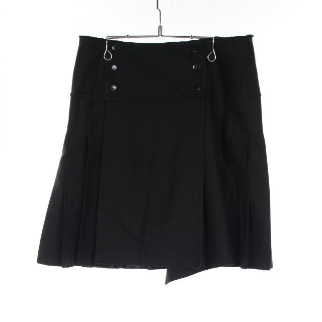 シャネル CHANEL スカート 衣料品 ボトムス ウール レディース ブラック系 P26359 【中古】